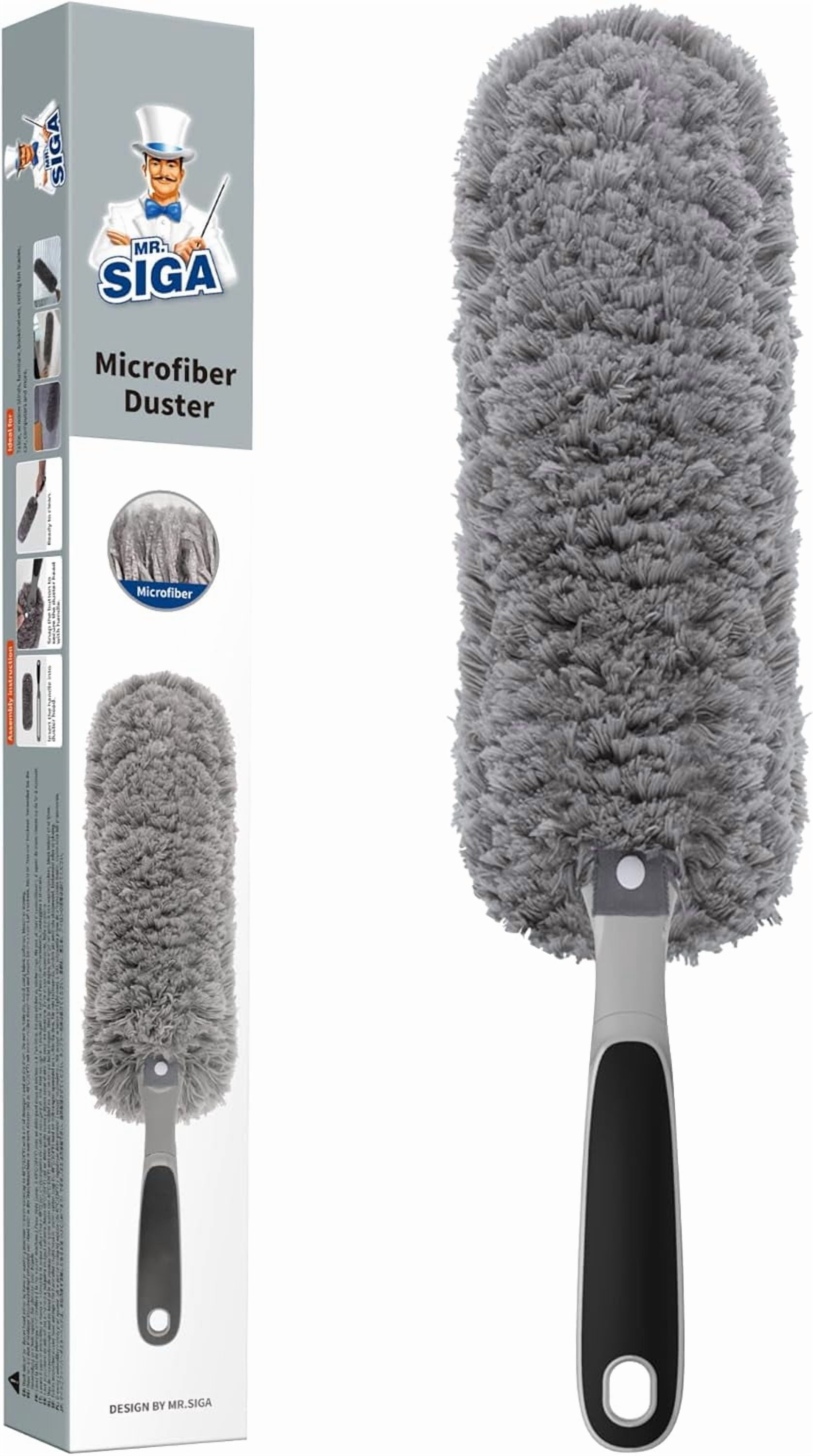 Lint Free Microfiber Duster, Washable Duster for Household Cleaning ...