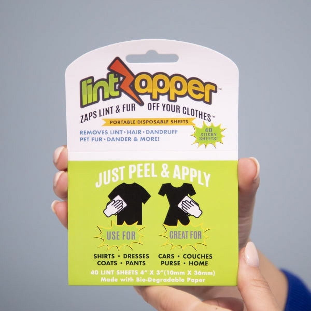 LintZapper Portable Lint Sheets 3 Pack - Walmart.com