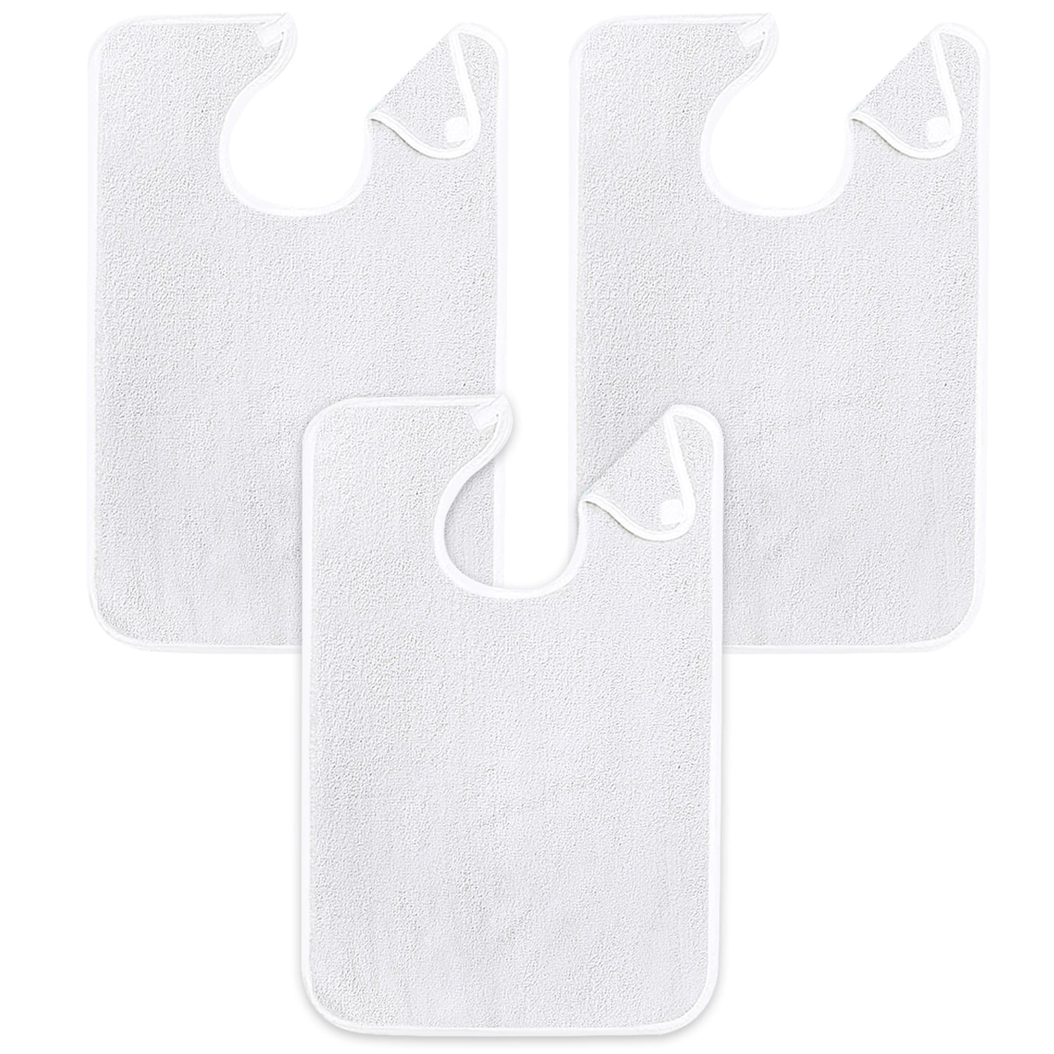 Linteum Textile - 03 Pack (18x30 inches) White 100% Cotton Premium ...