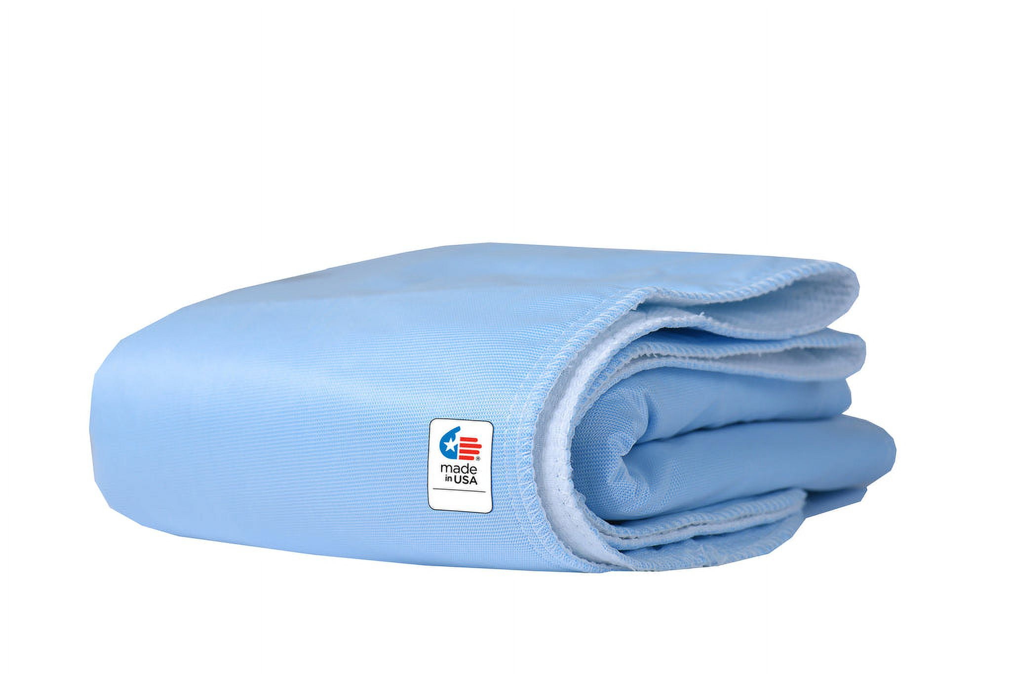 Linteum Textile (1-Pack, 34x36 in, Light Blue) Washable Reusable ...