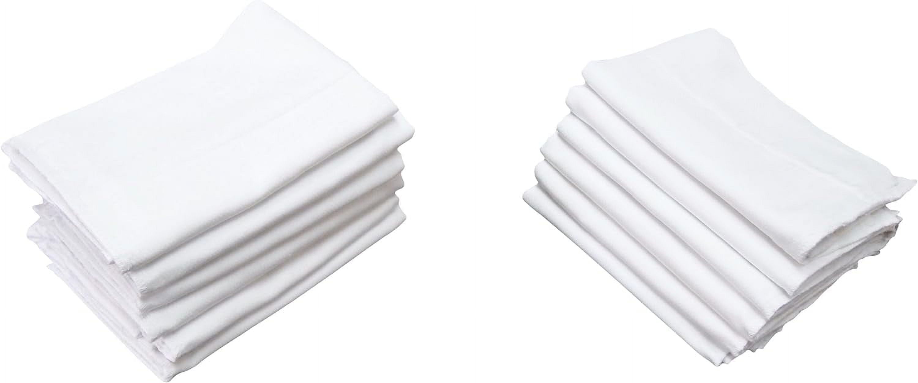 Linteum Textile 100% Birdseye Cotton Washable Flat-fold REUSABLE BURP ...