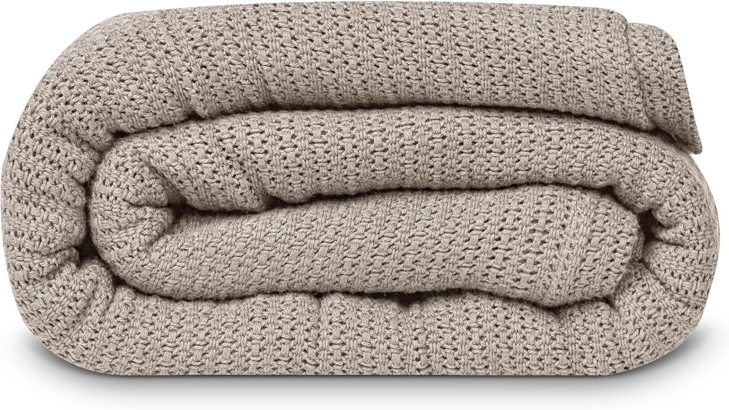 Linteum Textile Leno Weave Thermal Blanket (Taupe, Queen Size ...