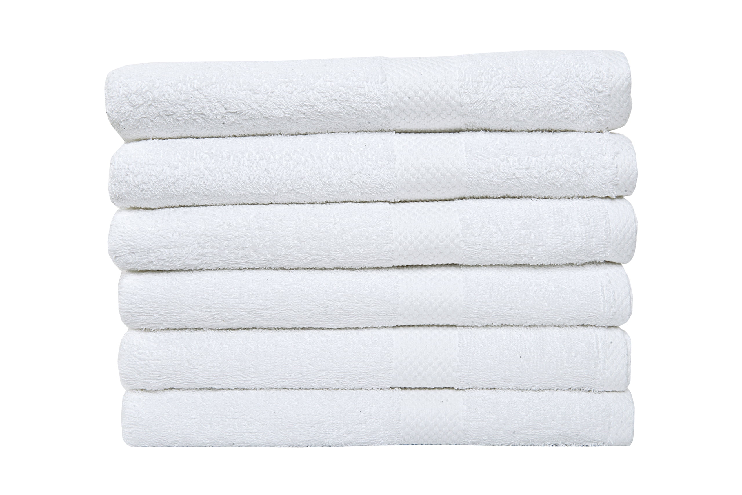 Linteum Textile 12 Pack Bath Towels, 24x48 inches, 100% Cotton, Quick ...