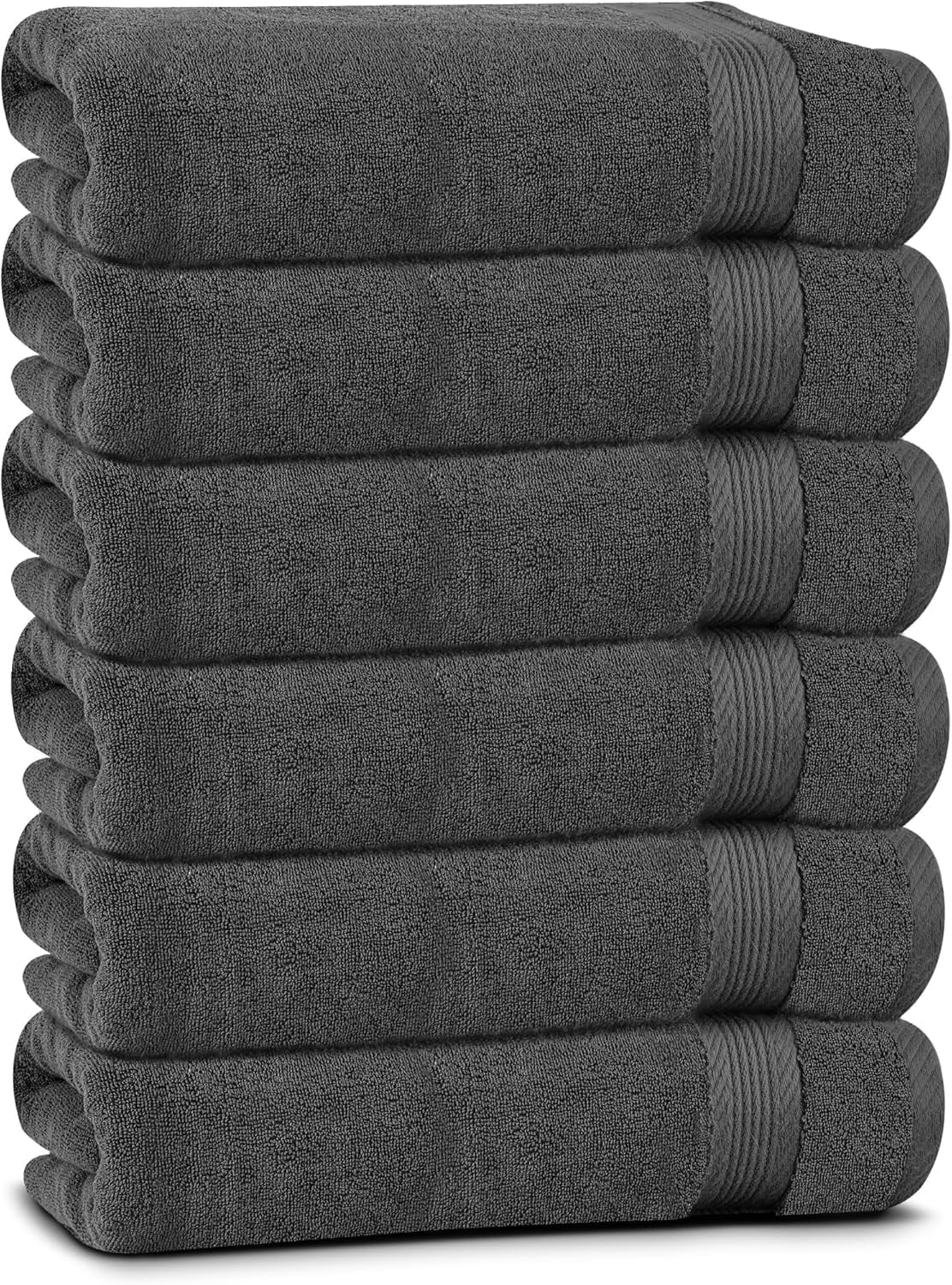 Linteum Textile 20x40 Inch, 100% Cotton Zero Twist Luxury Hair Towels ...