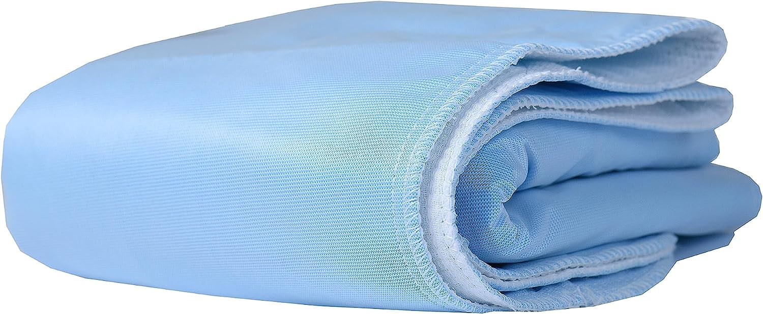 Linteum Textile (4-Pack, 34x36 in, Light Blue) Washable Reusable ...