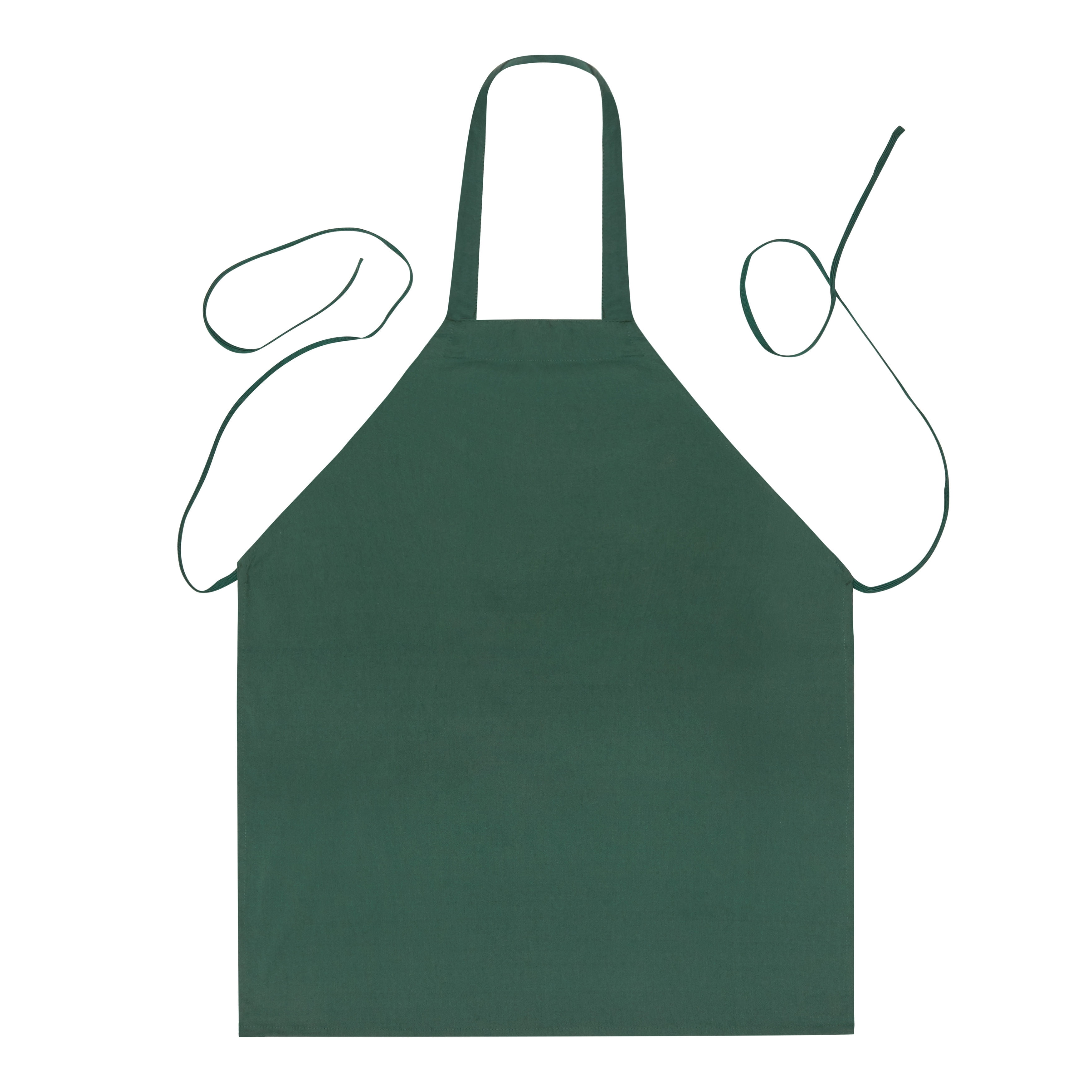Linteum Textile Chef Bib Apron Hunter Green – Unisex Multipurpose ...