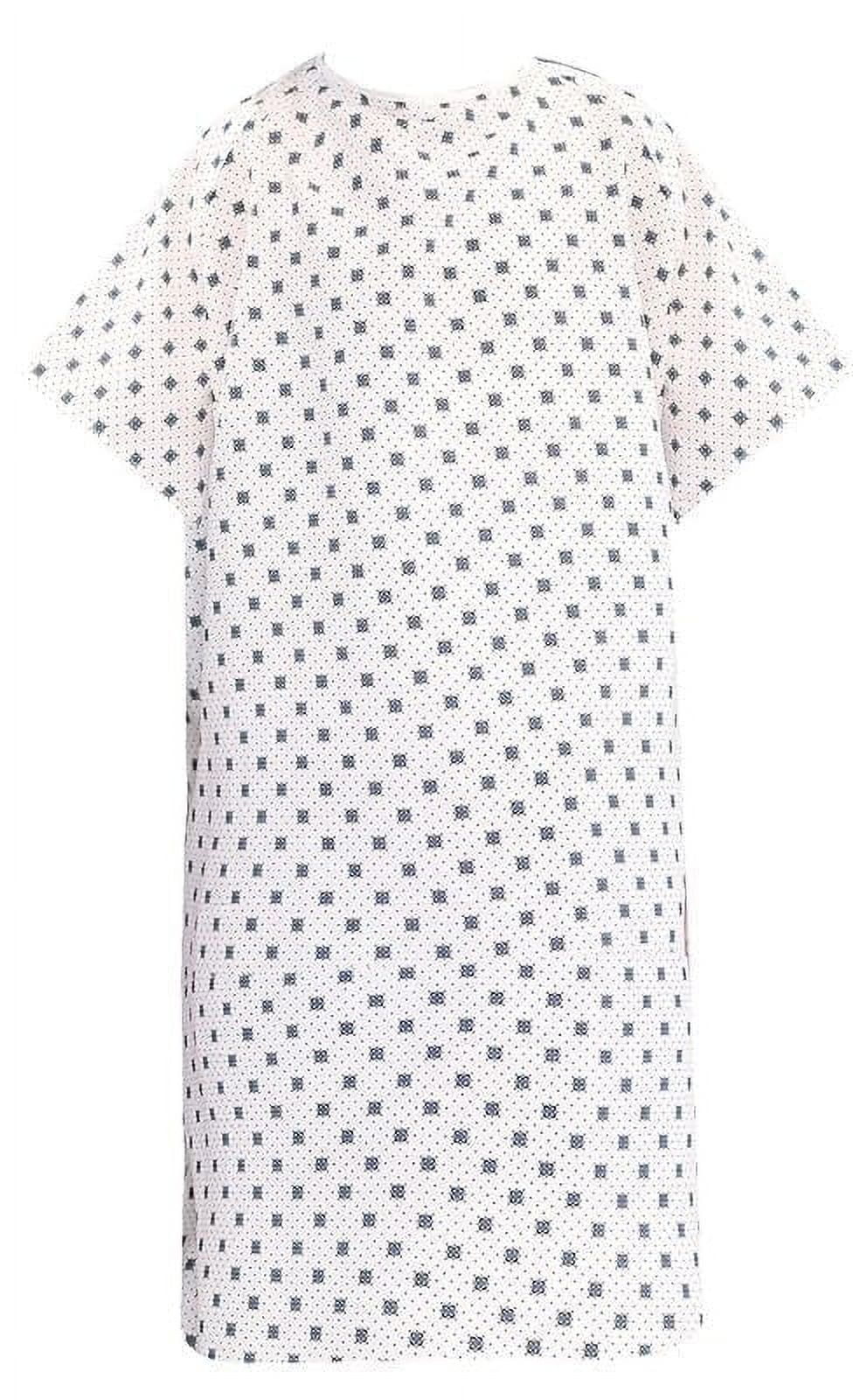 Linteum Textile Supply 04 Pack Hospital Patient Gown for Medical Exam ...