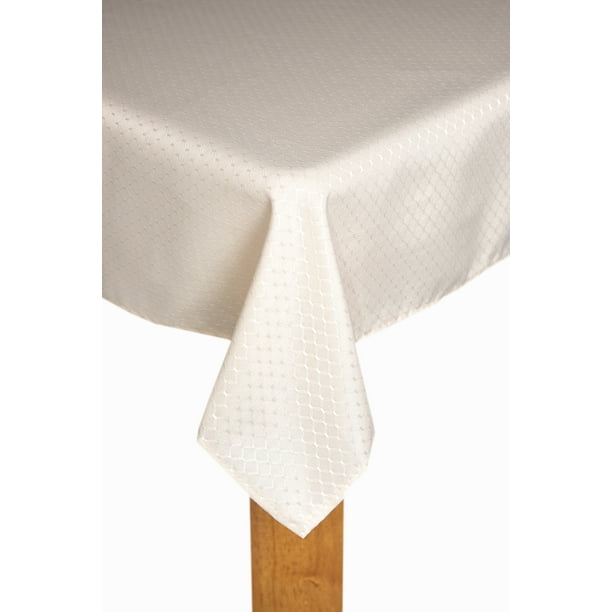 Lintex Linens Chelton Honeycomb 60"x84" 100% Polyester Tablecloth in ...