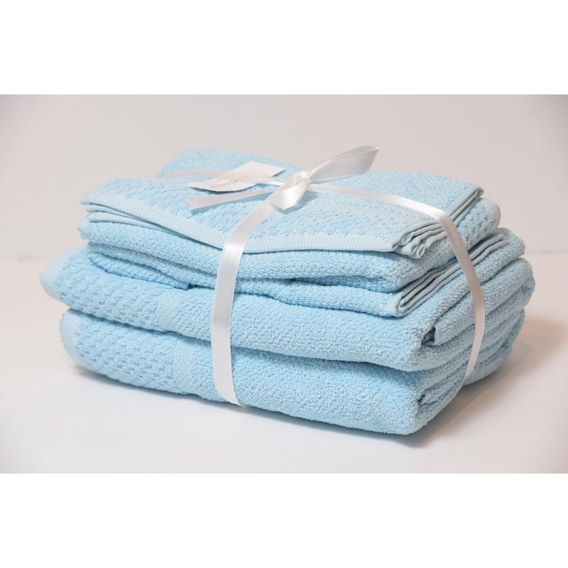 Lintex Linens Diplomat 6-Piece Turkish Cotton Towel Set by Espalma Pool ...
