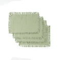 Lintex Linens Homespun 100 Cotton Placemat 13x19 (Set of 4) Sage ...