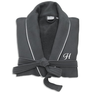 Kaufman Embroidered White Shawl Collar Robe His/Hers -Mr/Mrs -Mom/Dad ...