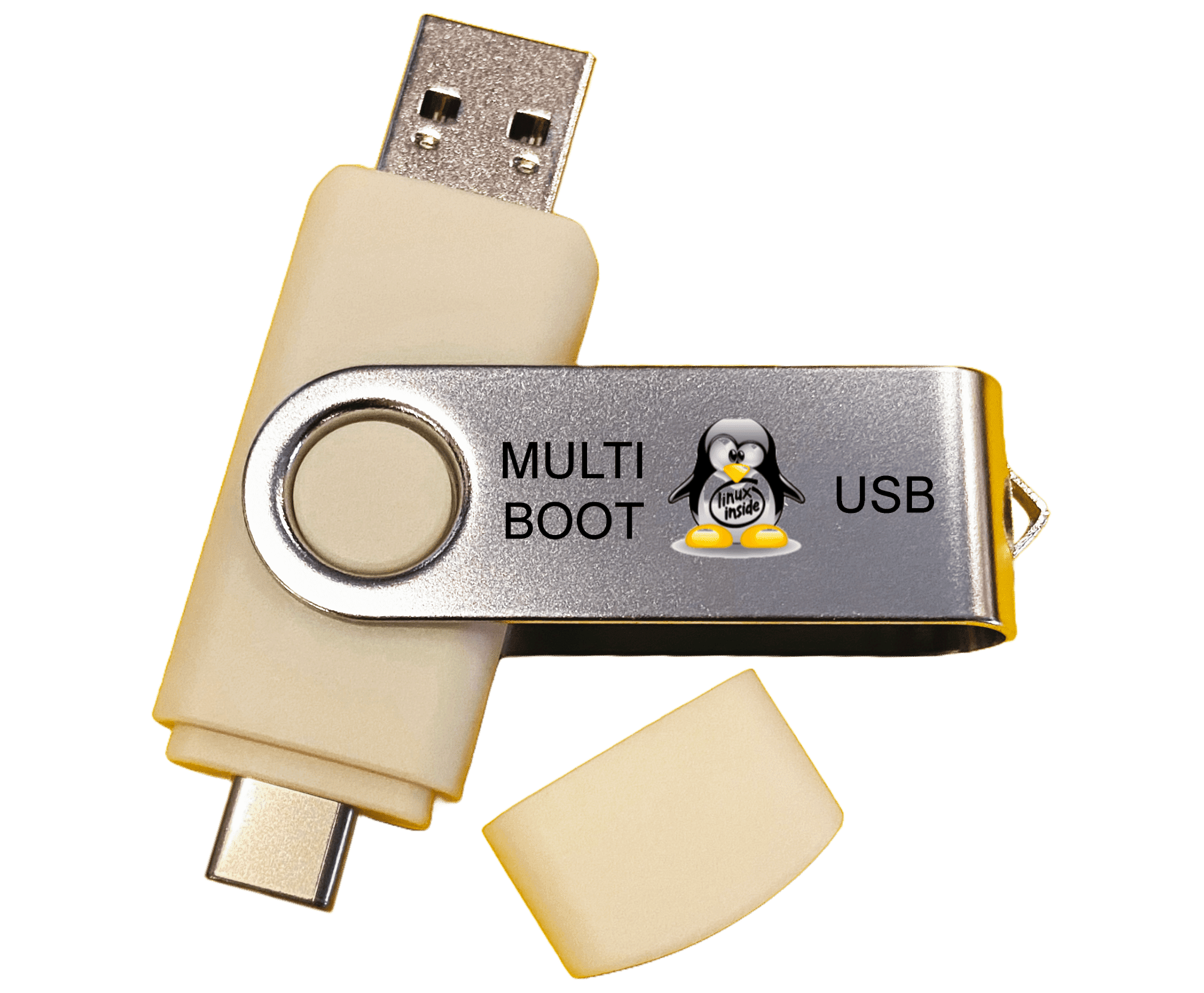 Linux Best OS Collection Set Universal 6-in-1 MultiBoot Bootable Live Install and Recovery USB ...