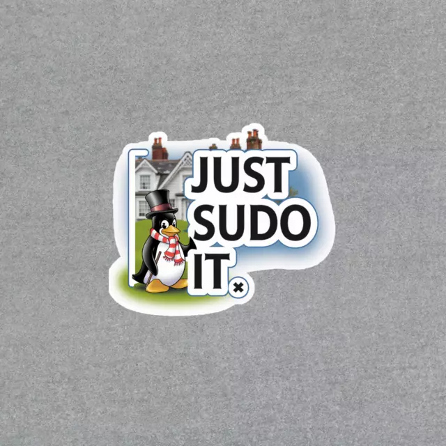 Linux Just Sudo It Geek Hacker Sticker For Laptops & Phonesphone Decal ...