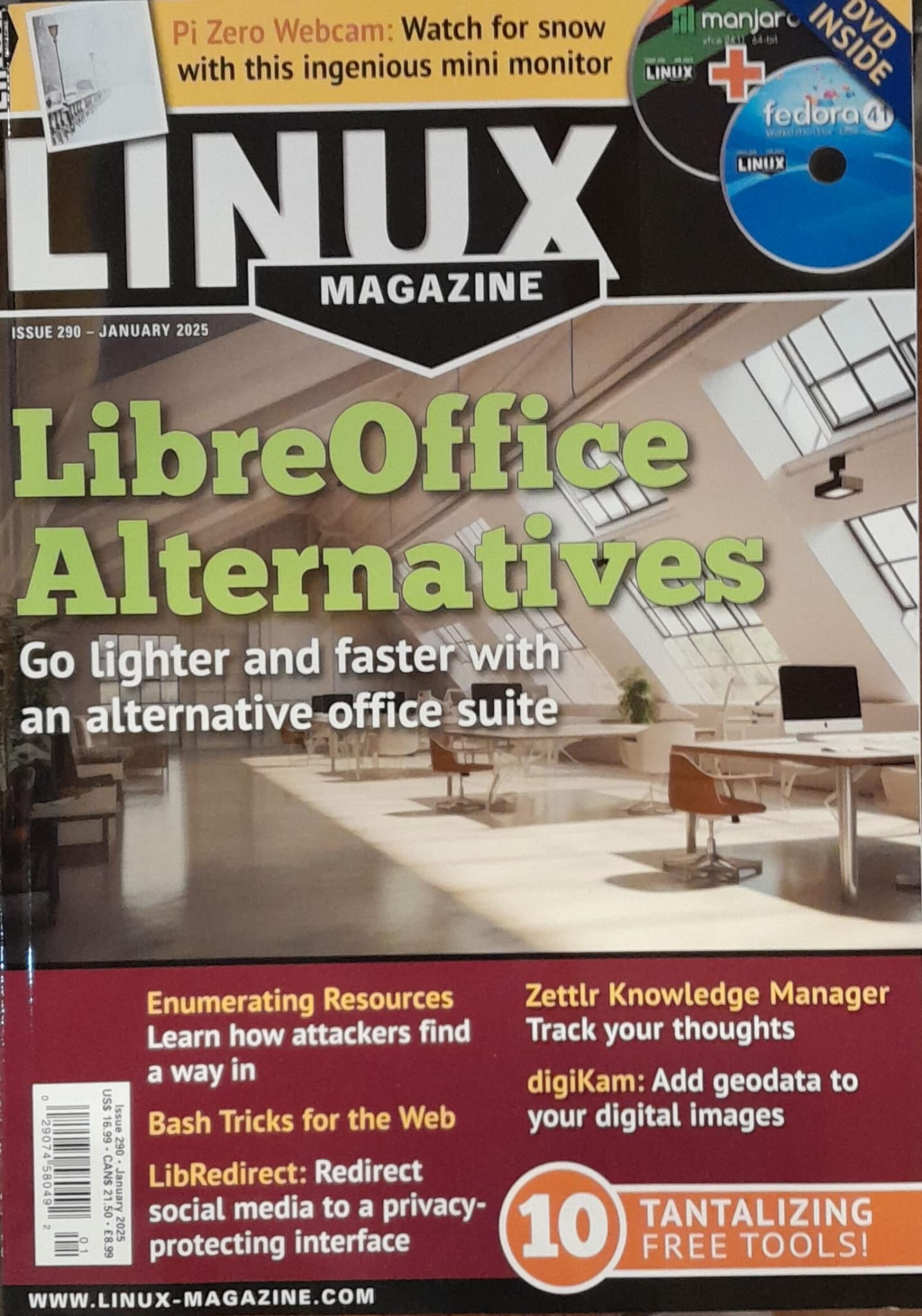 Linux Magazine Magazine January 2025 - Walmart.com