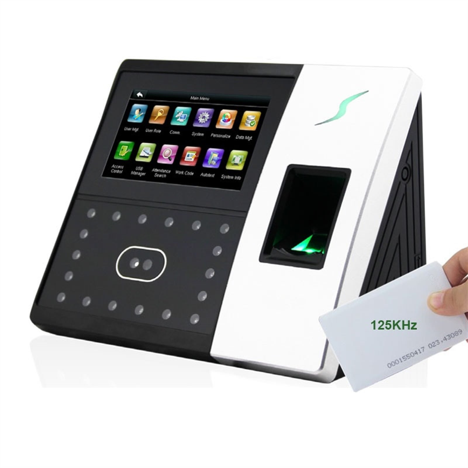 Linux System /IP Biometric Fingerpint Face Facial Recognition Time ...