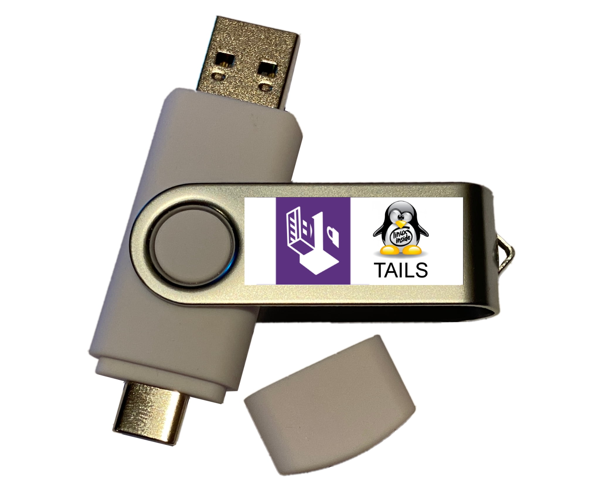 Linux Tails Operating System Live USB Flash Thumb Drive - Anonymous ...