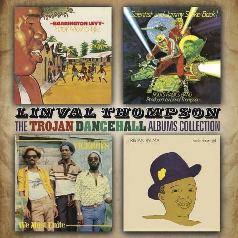 Linval Thompson Trojan Dancehall Albums Collection - Linval Thompson ...