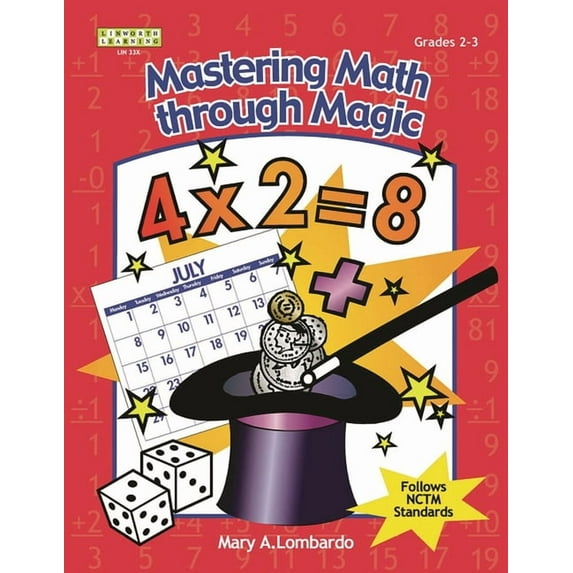 Linworth Learning Mastering Math Through Magic, Grades 2-3, (Paperback ...