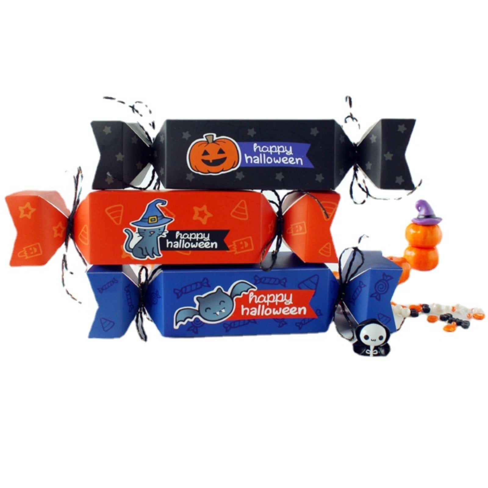 Linxiam Food Storage 12pcs Boxes Candy Containers for Halloween Candy ...