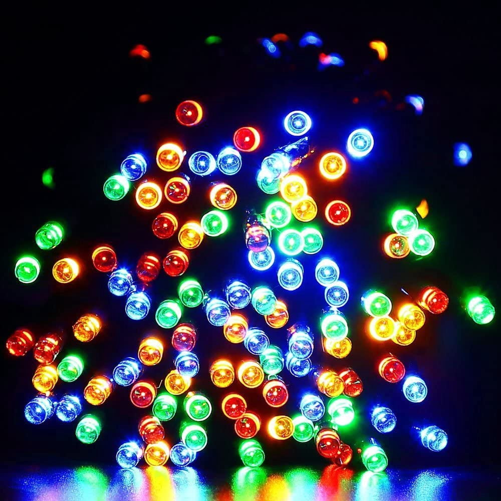 Linyan-Fairy Lights Outdoor String Lights 33ft 100 LED with Memory ...