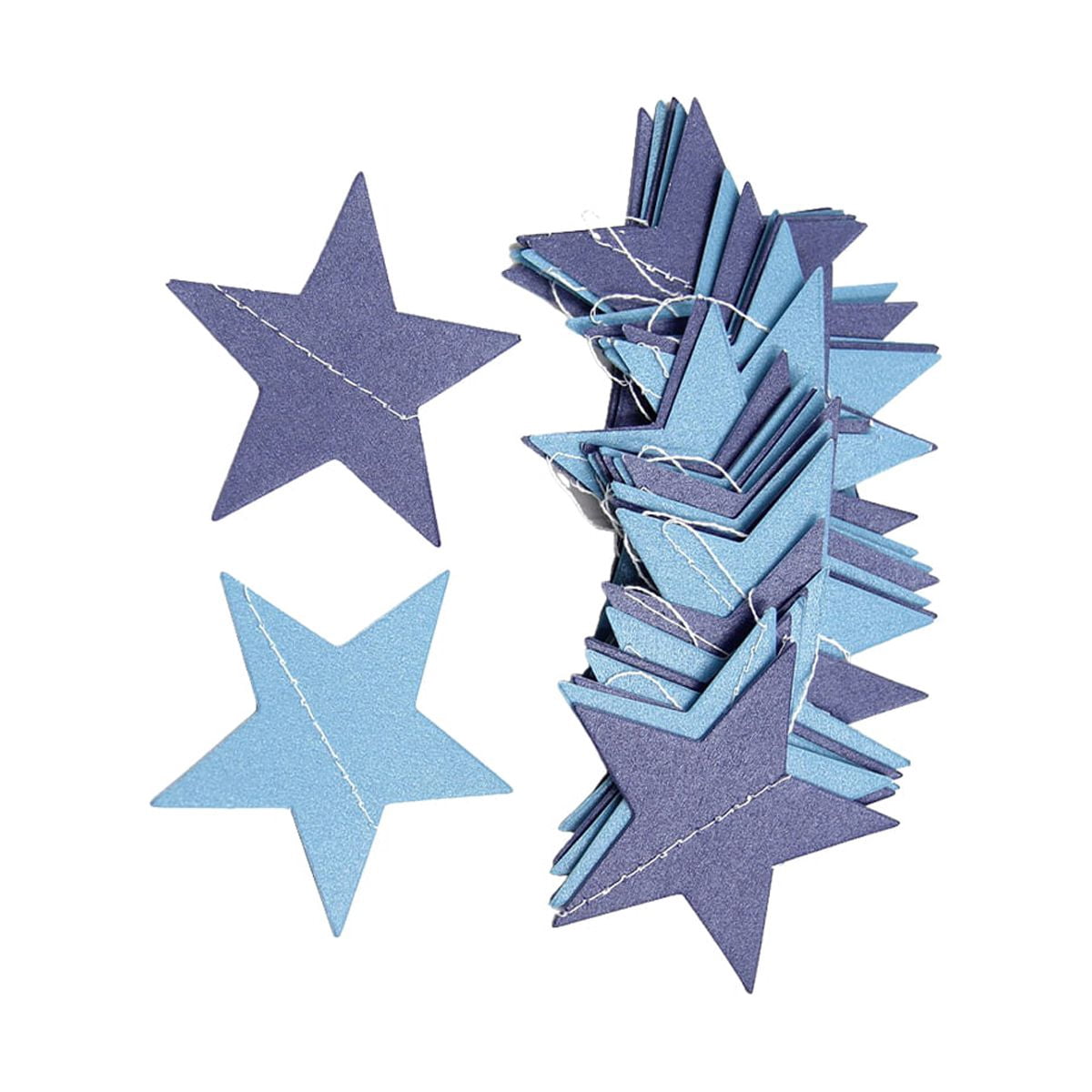 Linyer Hanging Stars Confetti Cutouts Small Placarding Ornament Party ...