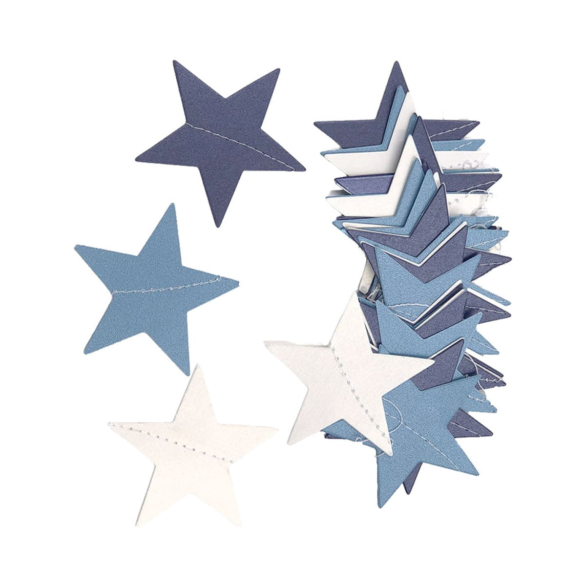 Linyer Hanging Stars Confetti Cutouts Small Placarding Ornament Party ...