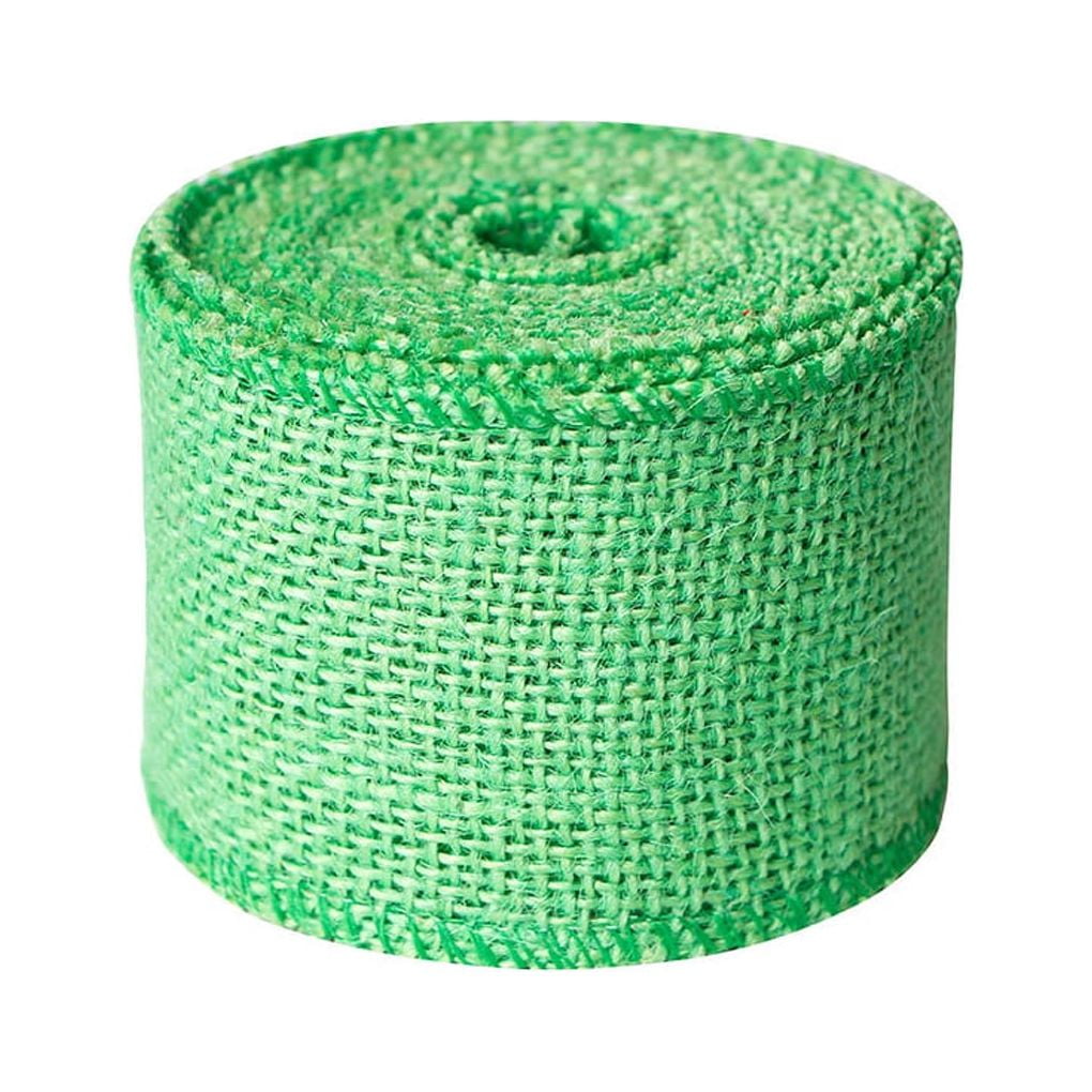 Linyer St. Patrick's Day Ribbons Green Burlap Gold Wrapping Paper Craft ...