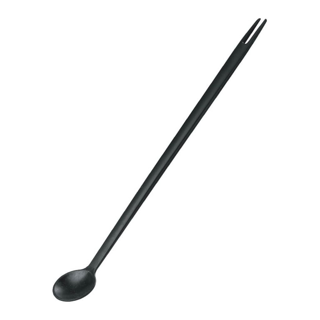Linyer Stirring Spoon Long Handle Kitchen Coffee Mixing Fork Dessert ...