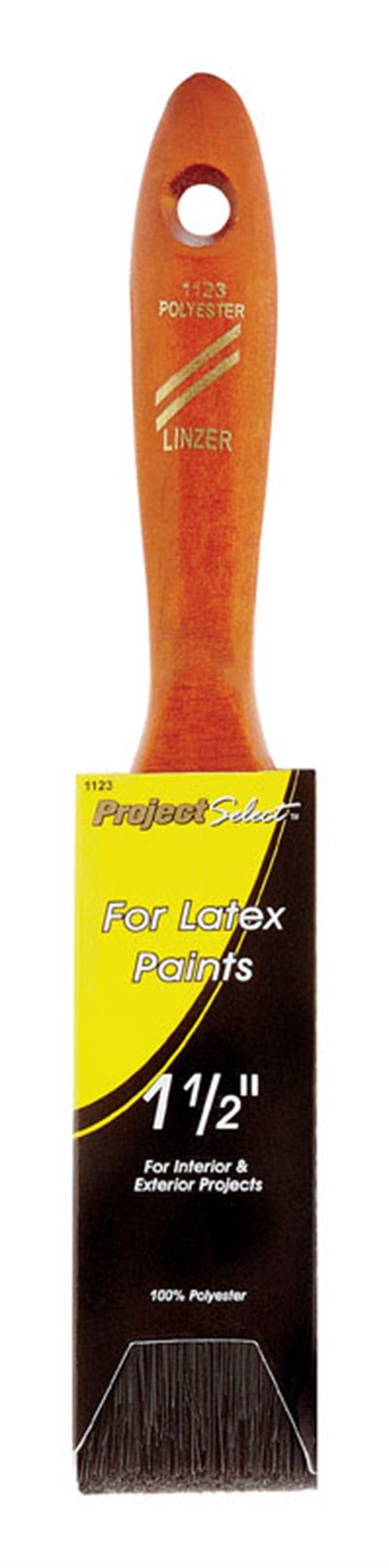 Linzer 1123-15 Imported Poly Paint Brush, 1-1/2" - Walmart.com