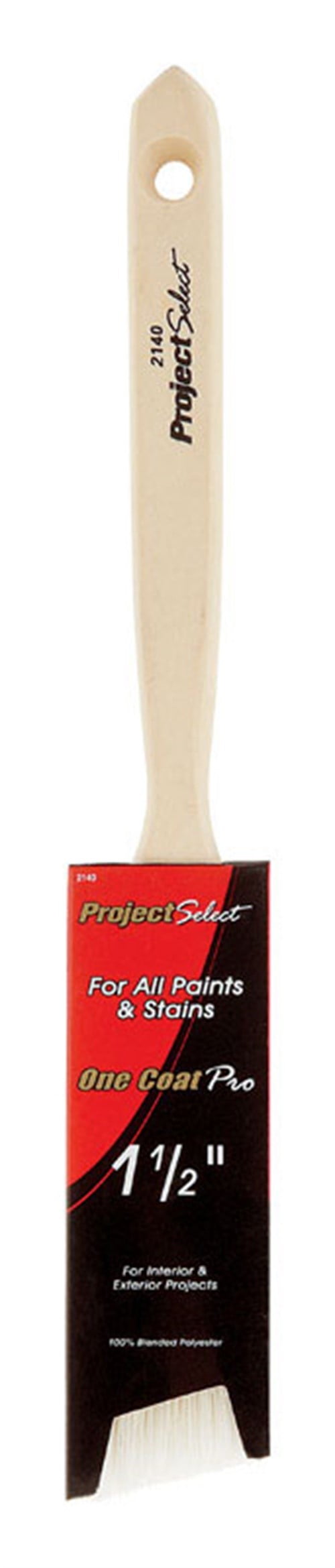 Linzer 2140-1.5 Project Select Angle Sash Brush, 1.5 In. - Quantity 12 ...