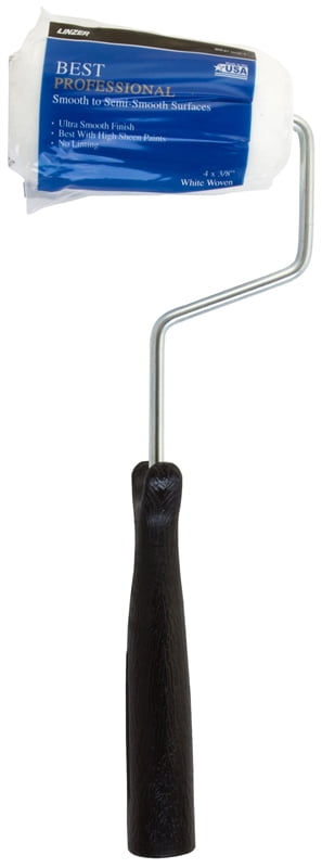 Linzer 4 in. W Trim Paint Roller Cover and Frame Threaded End - Walmart.com