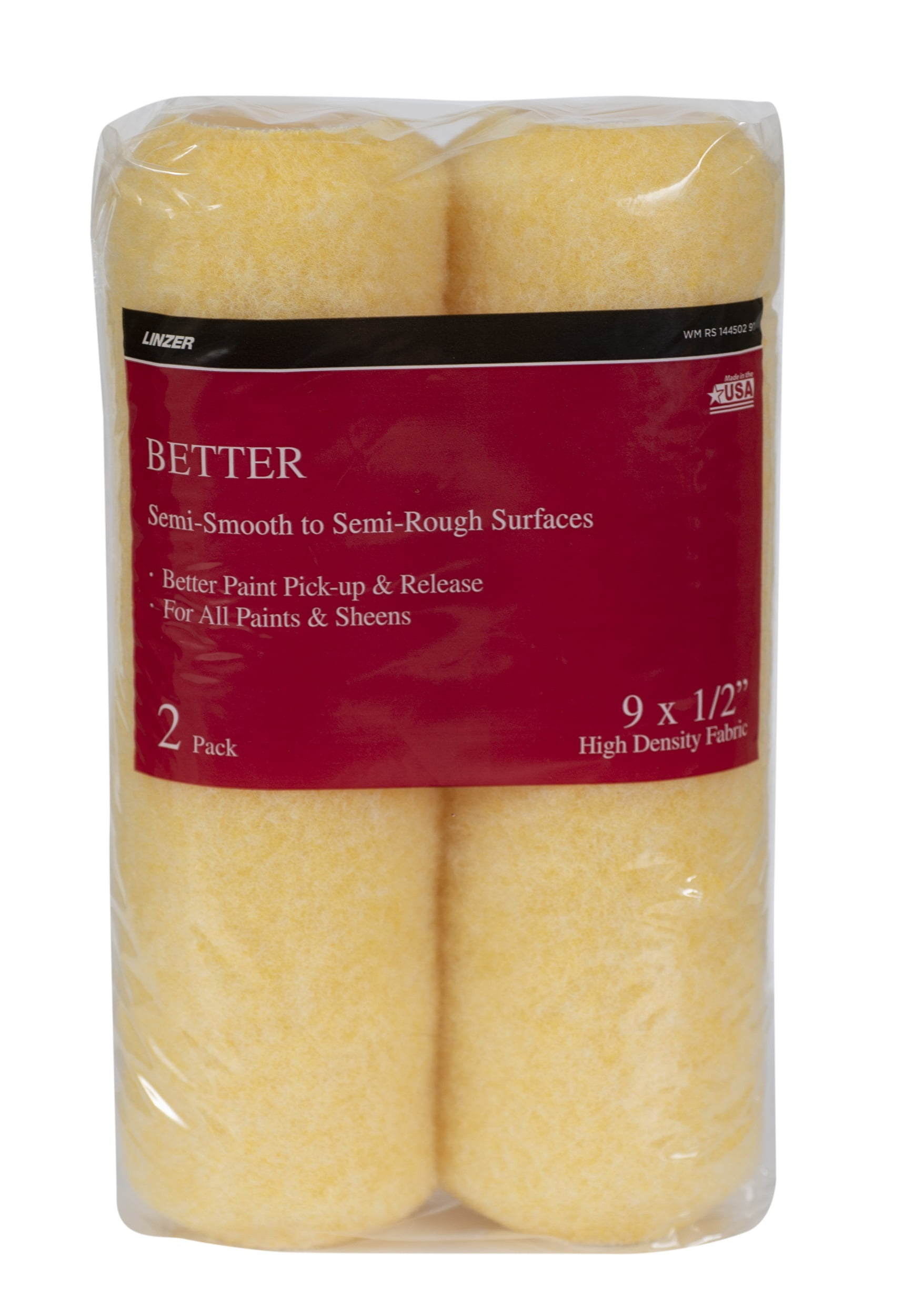Linzer BETTER 9 x 1/2 in. High Density Polyester Knit Fabric Roller ...