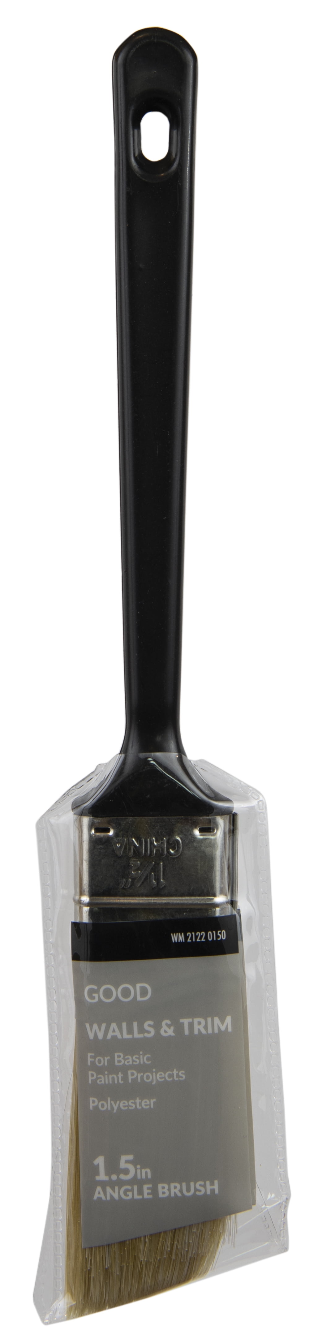 Linzer Good 1.5 in. Polyester Angle Sash Household Paint Brush ...