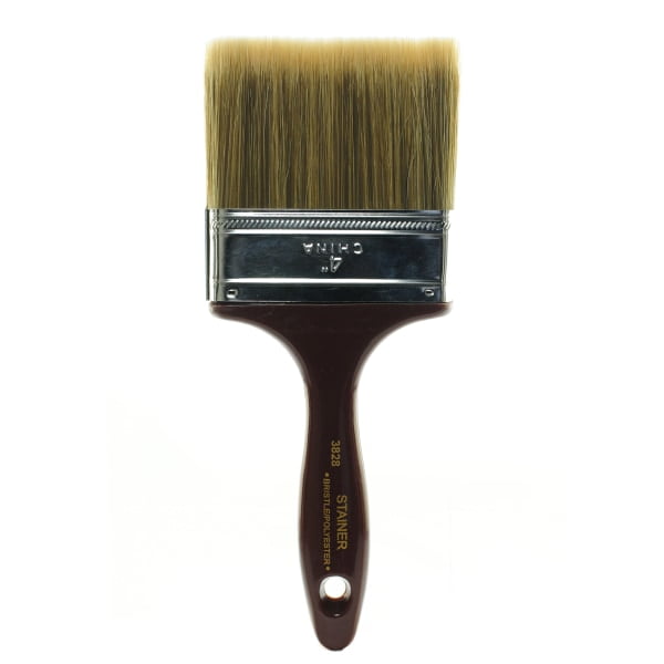 Linzer Polyester Utility Paint Brush, 4", Synthetic - Walmart.com