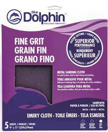 Linzer Products SP EM9115 - MED Medium Emery Cloth Sheets Sand Paper ...