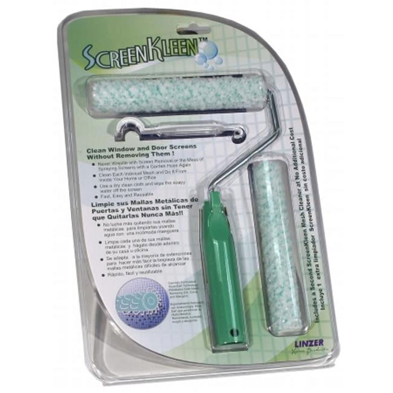 Linzer Products ScreenKleen Window & Door Screen Cleaning Kit - Walmart.com