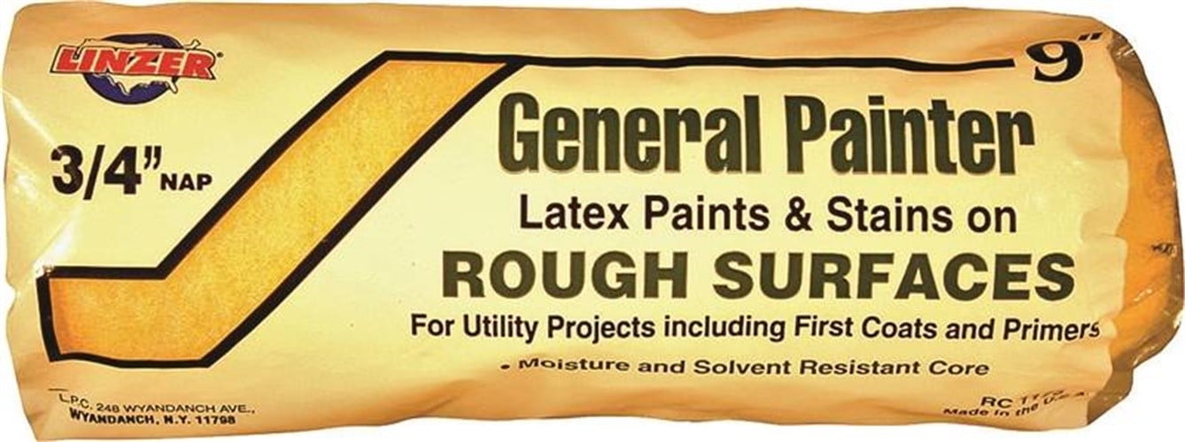 Linzer RC1175 Paint Roller Cover 3/4 in Thick Nap - Walmart.com