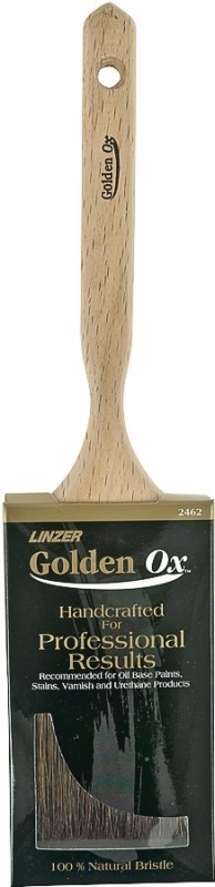 Linzer WC 2462-2 Golden Ox Flat Sash Paint Brush, 2" - Walmart.com