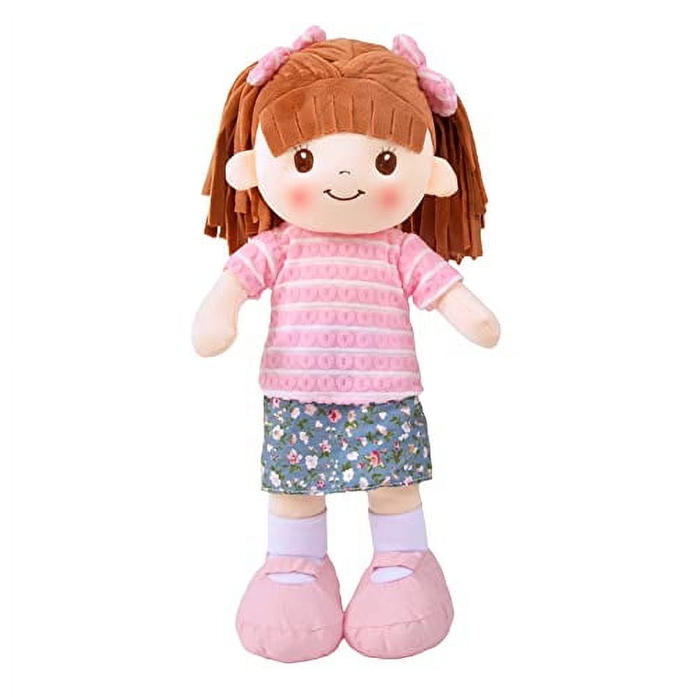 Linzy Toys, 16" Little Sweet Hearts Interactive Soft Plush RAG Doll ...