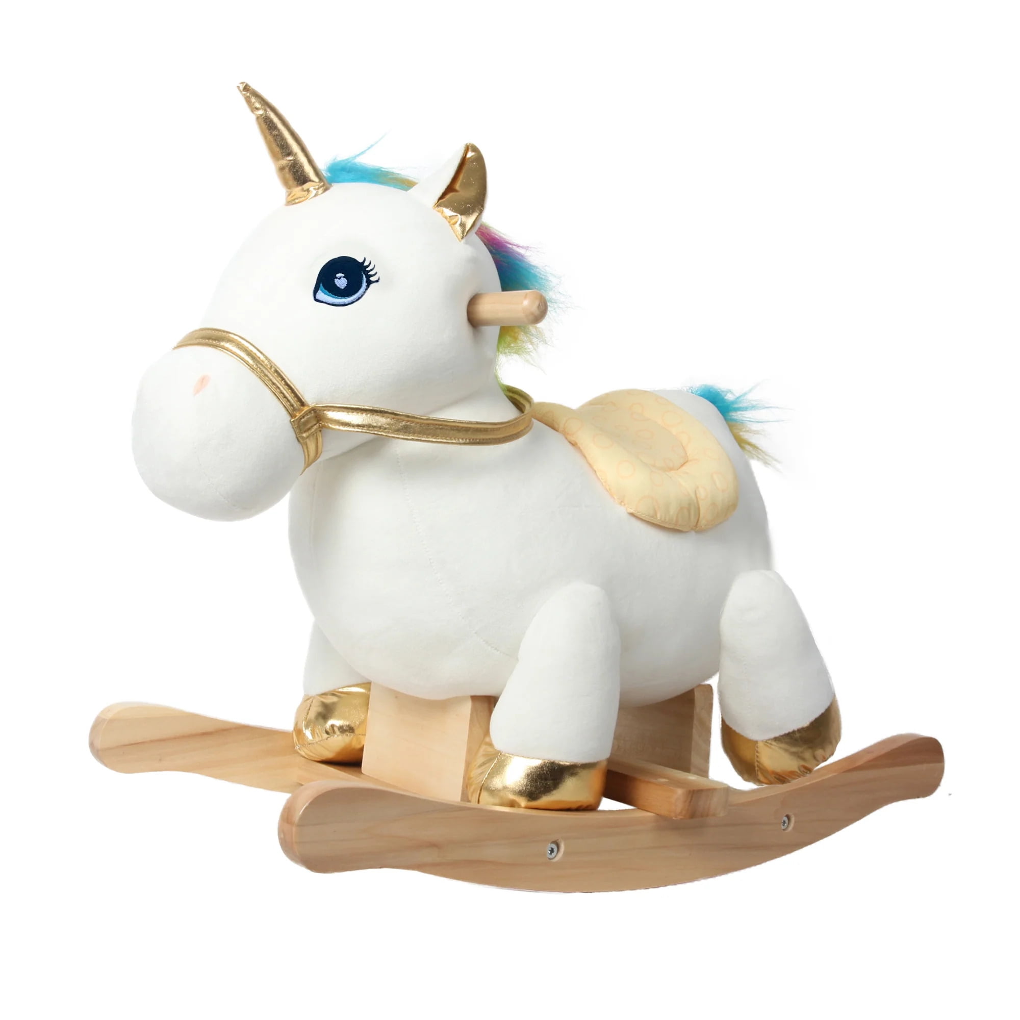 Linzy Toys Fancy Unicorn Baby Rocker, Kids Ride on Toy for Toddlers Age ...