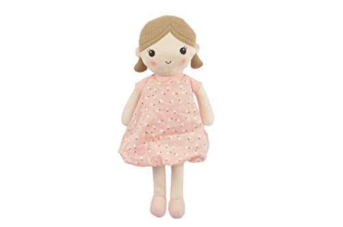 Linzy Toys, Soft Plush Pink Emily Rag Doll, 15" - Walmart.com