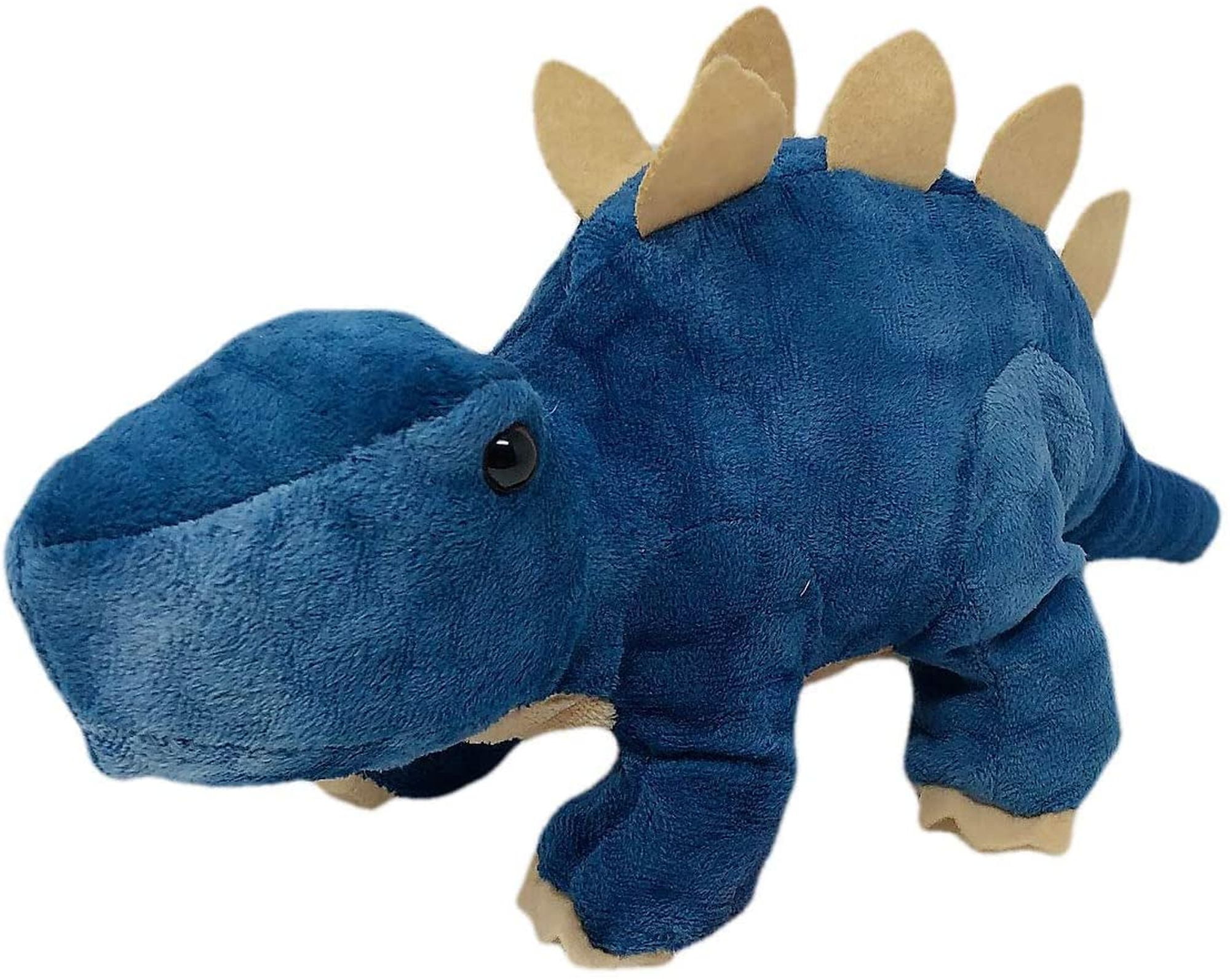 Linzy Toys Stegosaurus Dinosaur Plush Stuffed Animal, 11 inch Dino-Mite ...