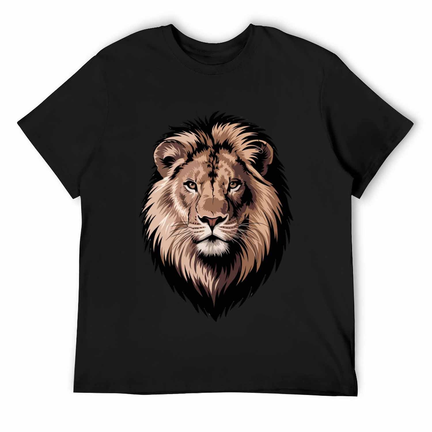 Lion At Work Dude? Hell Yeah! Funny Meme Tee T-Shirt - Walmart.com