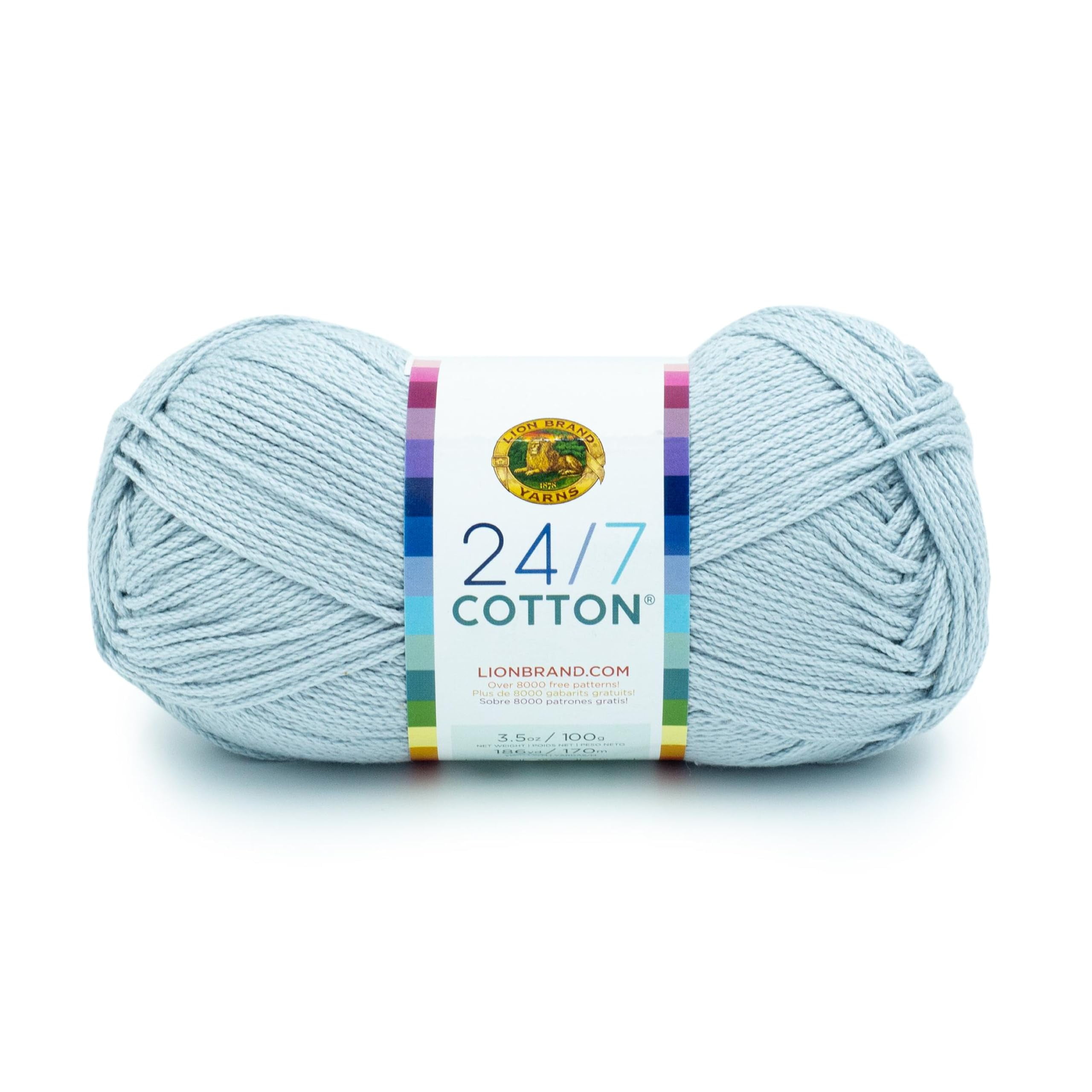 Lion Brand 24/7 Cotton Yarn - Walmart.com
