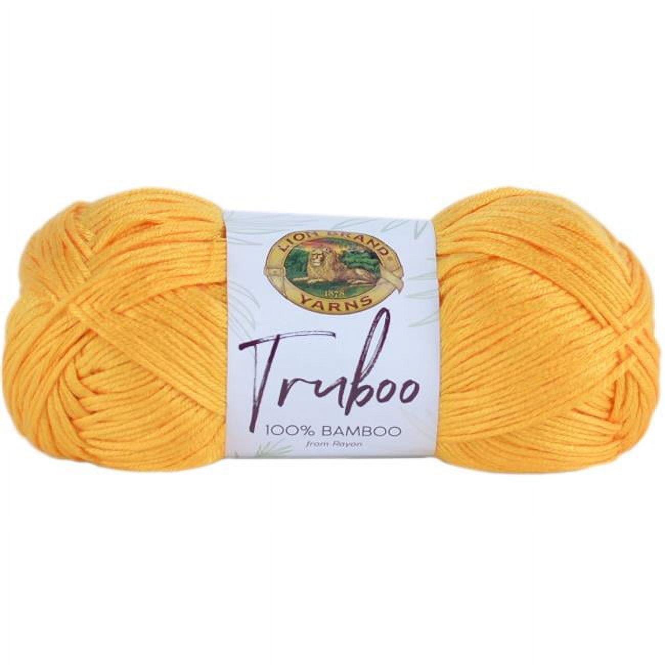 Lion Brand 837-158 Marigold - Yarn Truboo - Walmart.com