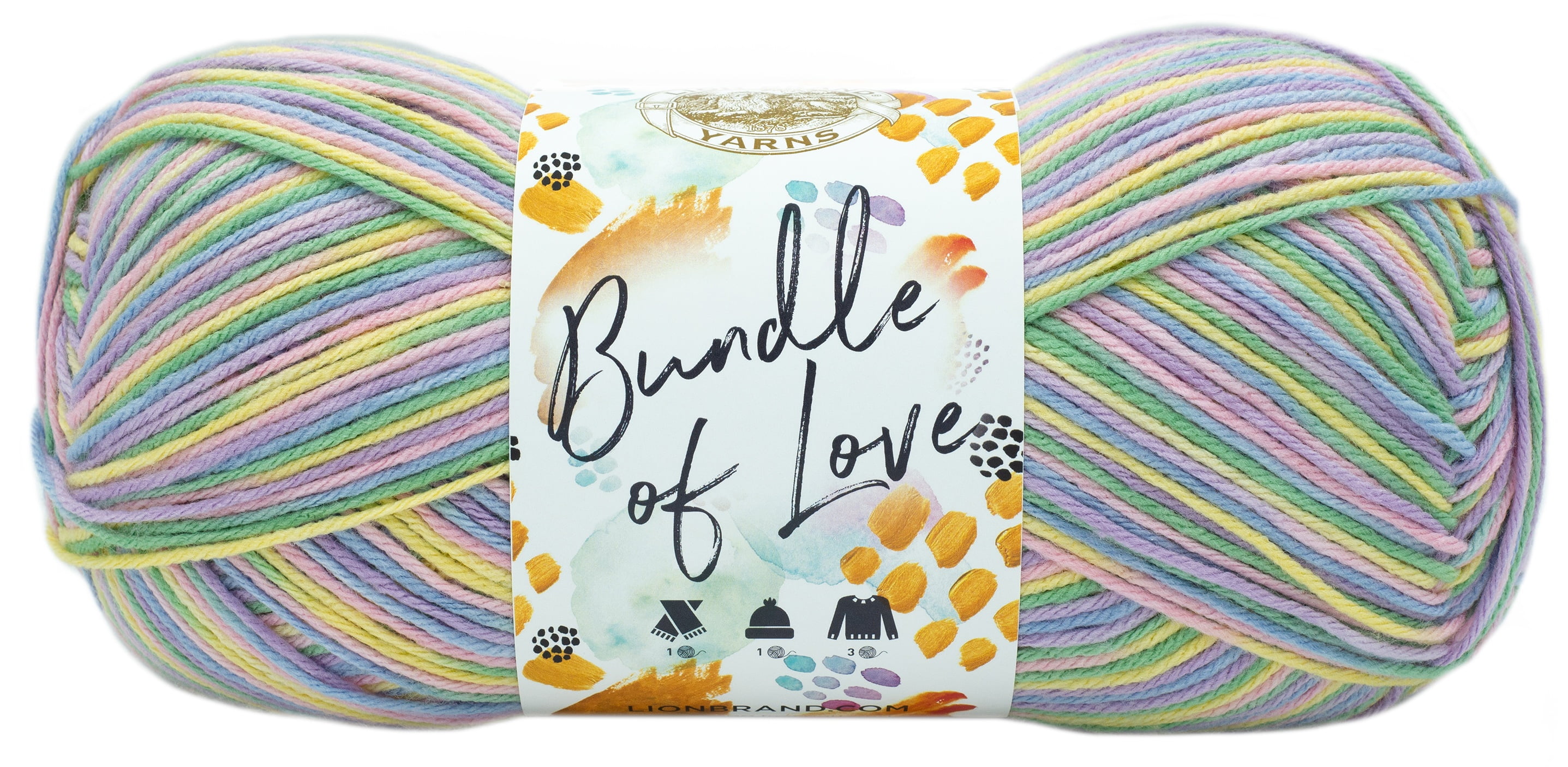 Lion Brand Bundle Of Love Yarn-Chamomile -149-209 - Walmart.com