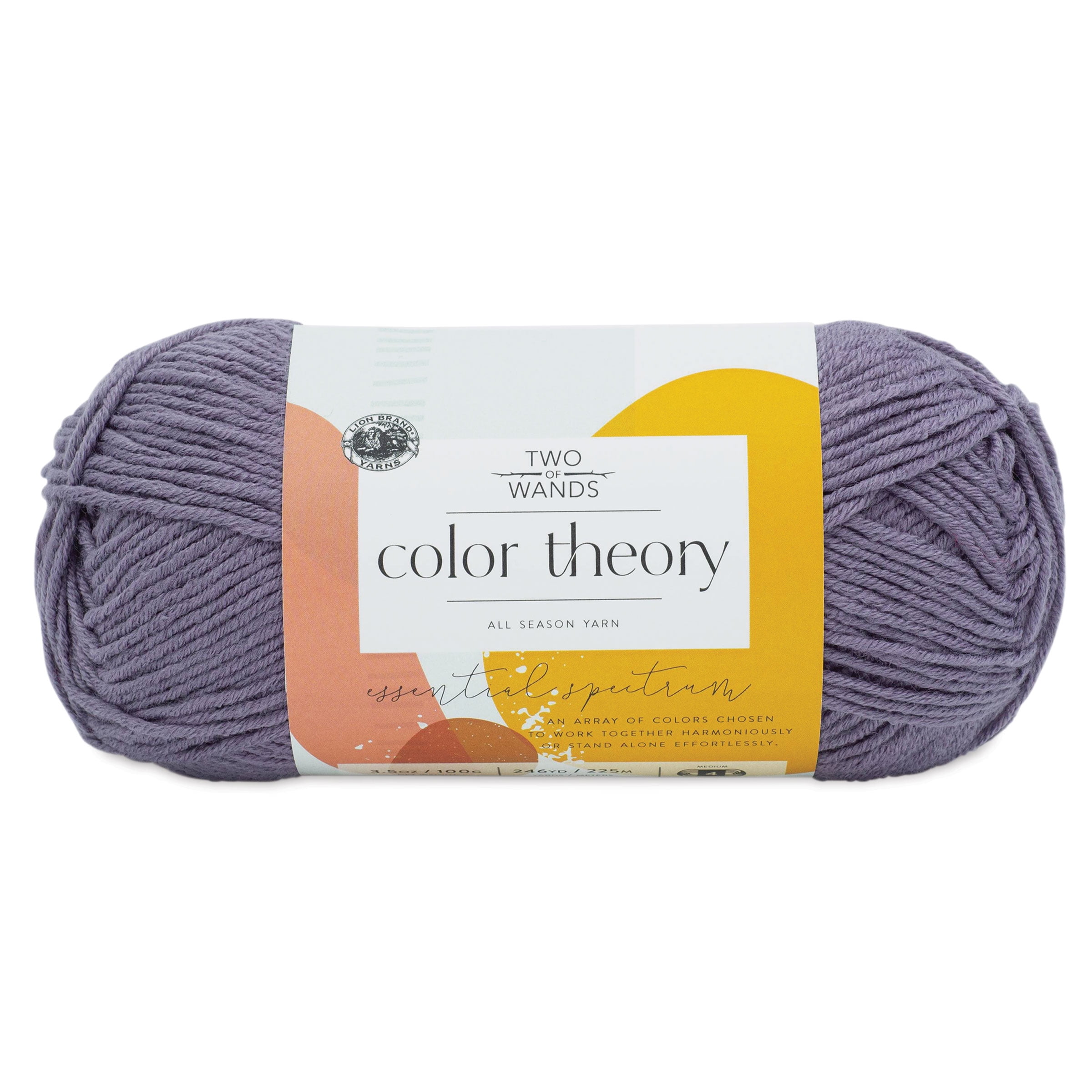 Lion Brand Color Theory Yarn - Amethyst - Walmart.com