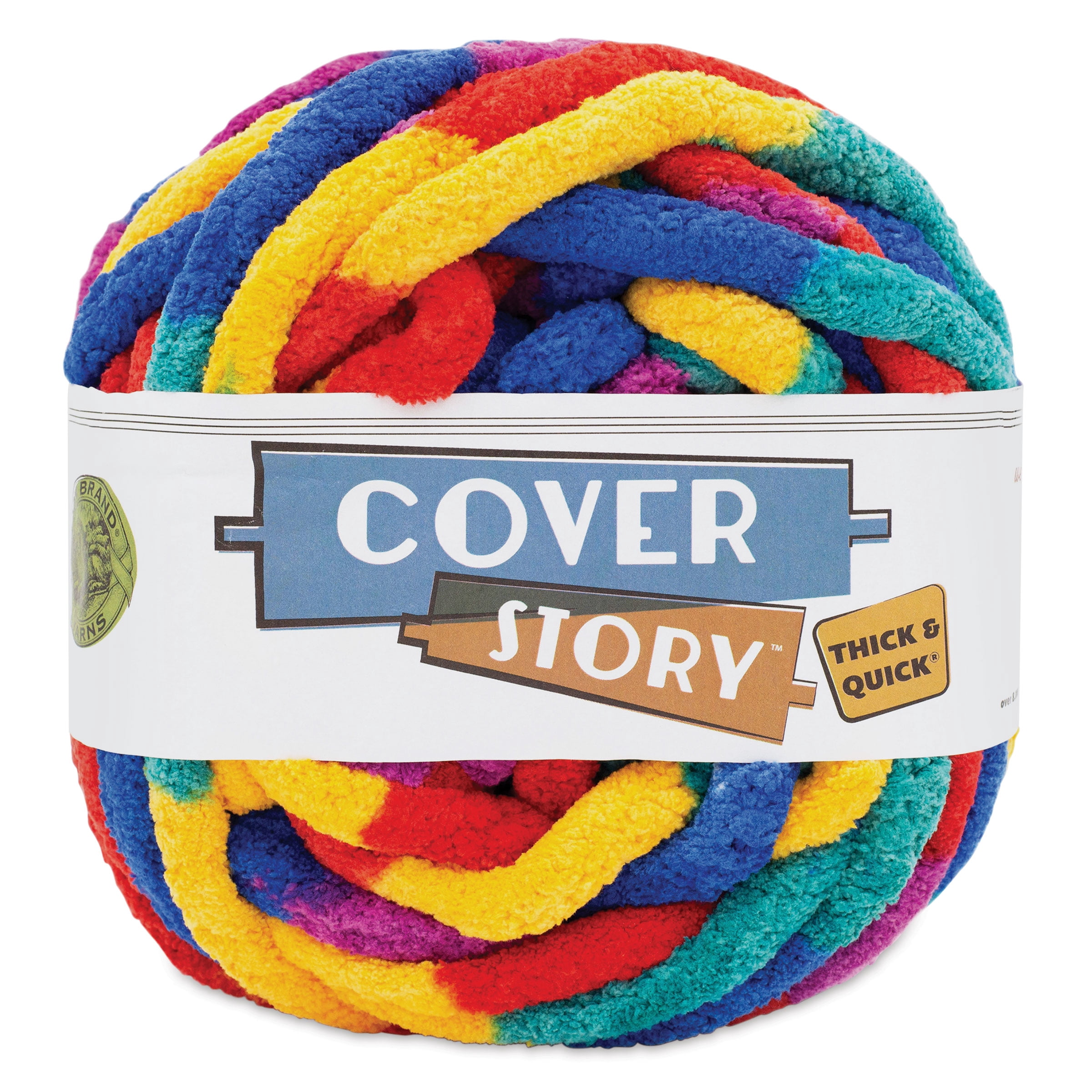 Lion Brand Cover Story Thick & Quick Yarn-Tropical - Walmart.com
