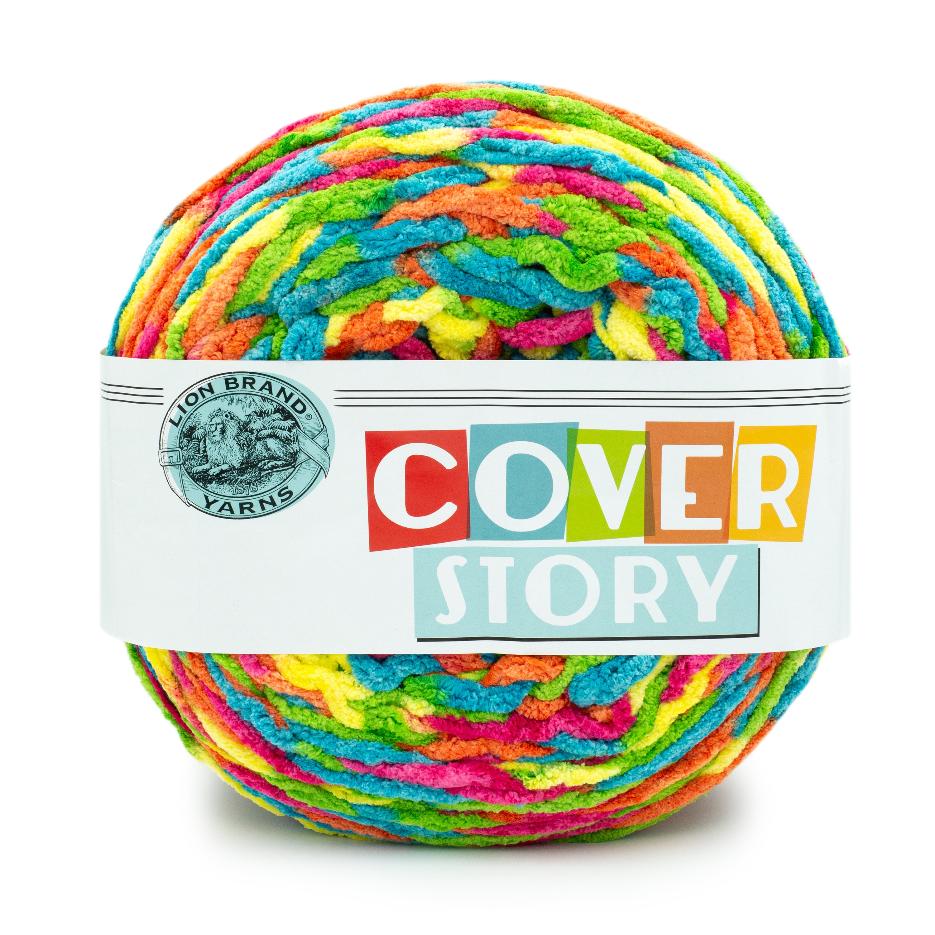 Lion Brand Yarn Cover Story Alchemy 533-233K Polyester Super Bulky ...