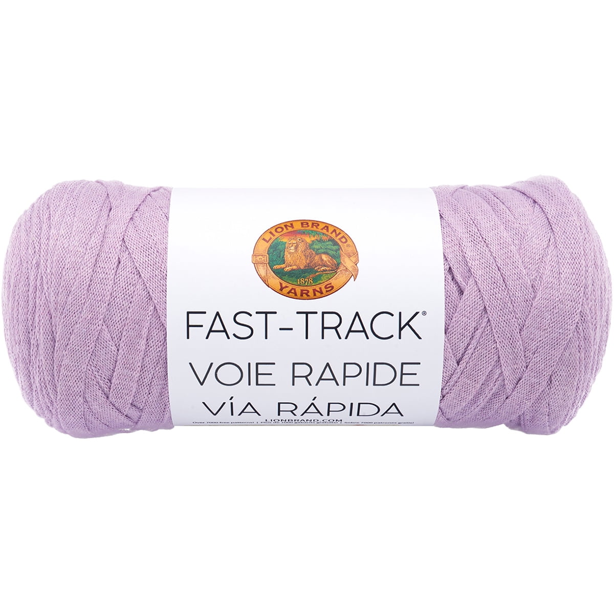 Lion Brand Fast Track Yarn-Purple Train - Walmart.com